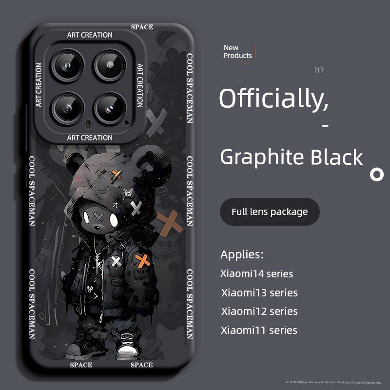 Жидкий силиконовый чехол для Xiaomi 12, графитовый черный, с антицарапиной, мягким ощущением, полное покрытие