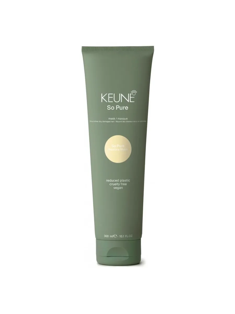 Маска для волос Keune So Pure Restore Mask, СПА Восстанавливающая, 300 мл