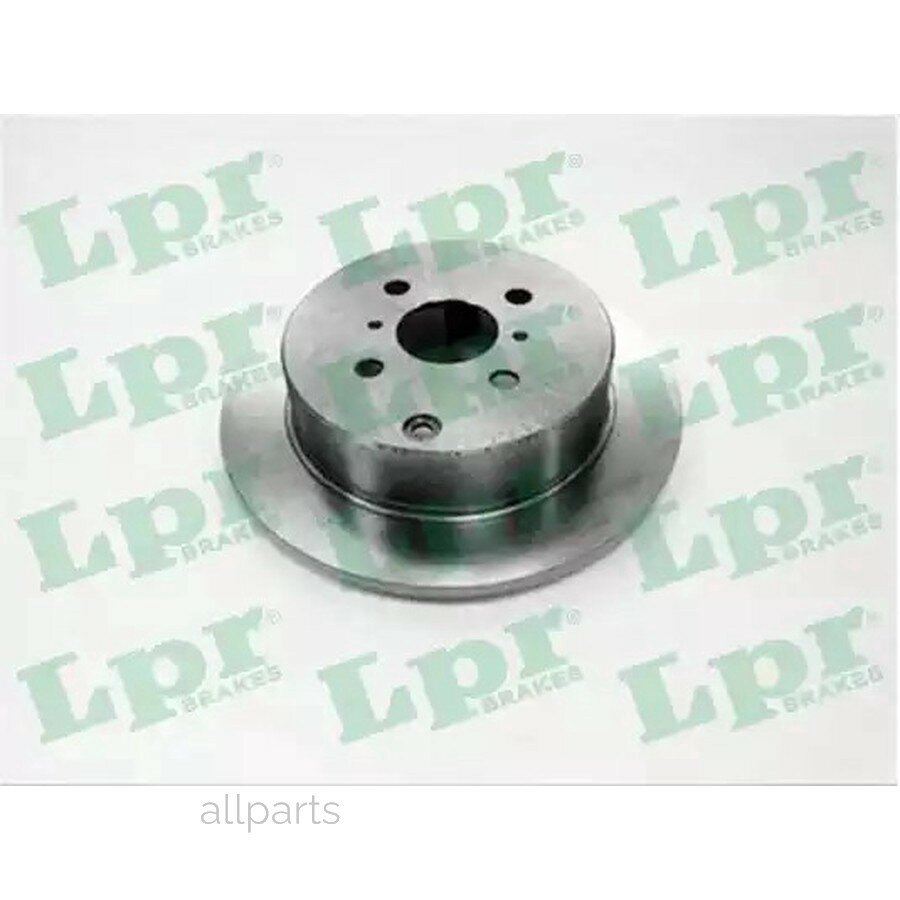 LPR T2003P Диск тормозной TOYOTA COROLLA 1.4-2.0 02-/YARIS 1.0-1.5 99- задний