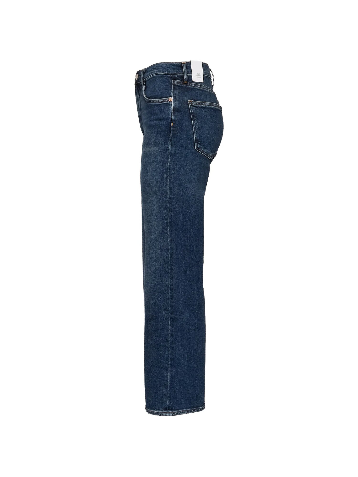 Джинсы AGOLDE Harper cropped jeans, размер 0, синий — фото 1