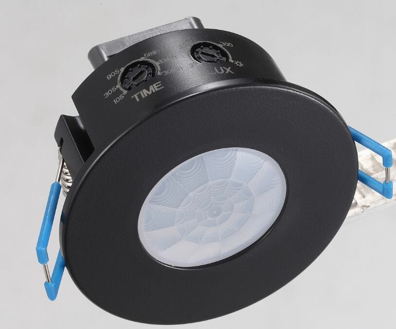 Датчик движения и освещенности 1200W 8m 120 (гориз.) 360 (верт.) чёрный, SEN55, FERON 51577