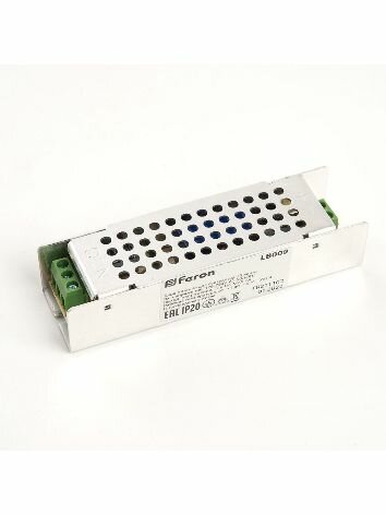 Блок питания для светодиодной ленты / трансформатор 36W 12V (драйвер), LB009, Feron 48007