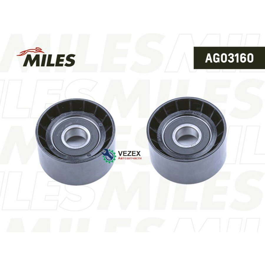MILES AG03160 Натяжная планка, поликлиновой ремень