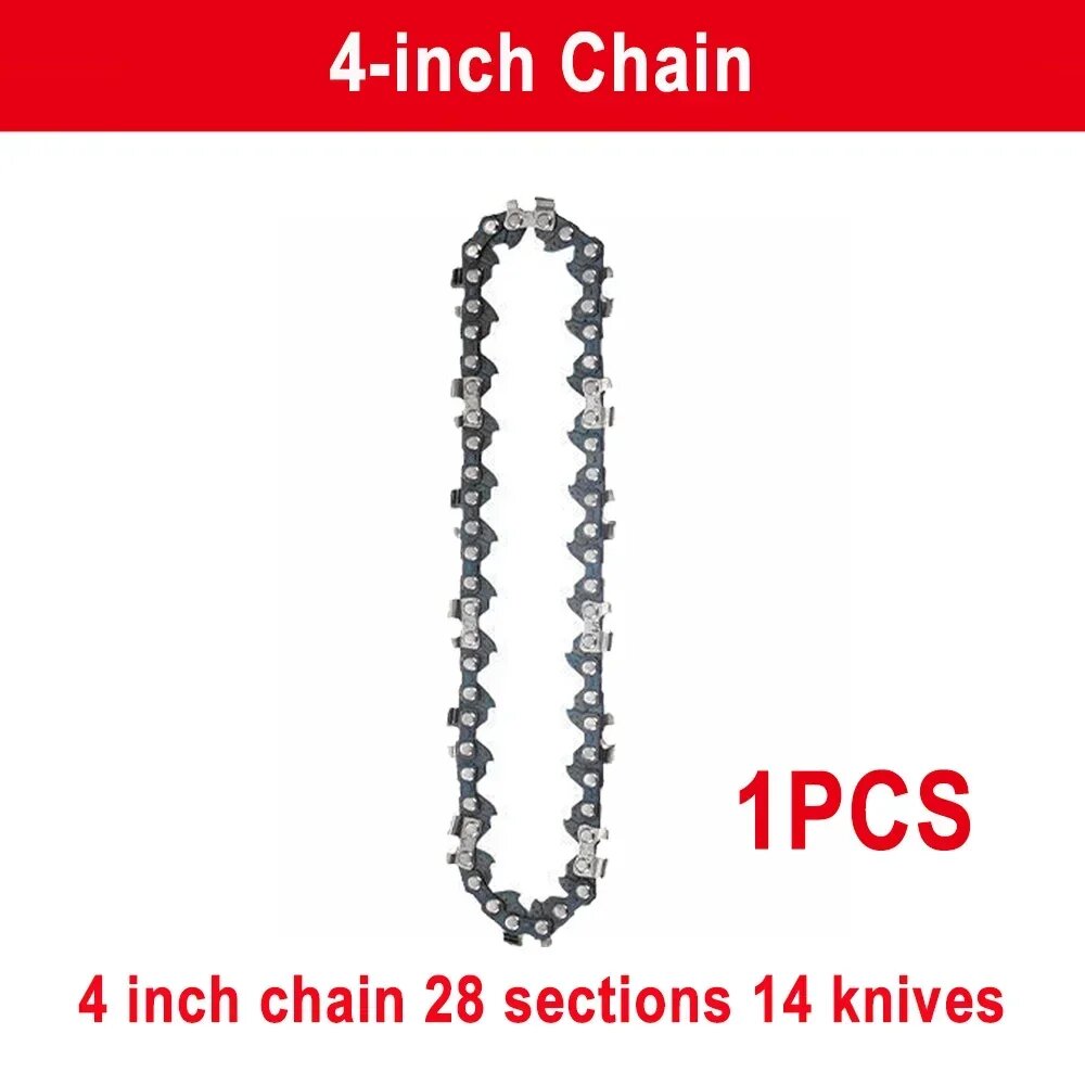 Мини-цепь для электропилы 4 дюйма 28 зубьев 1pcs 4-inch Chain