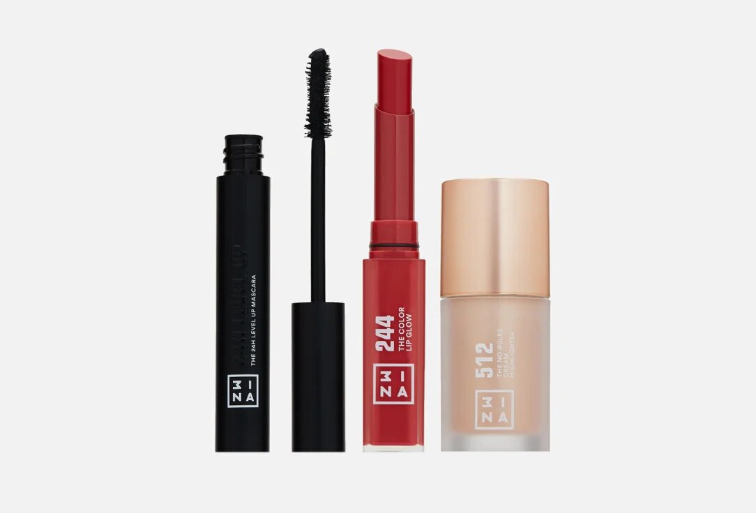 3INA the glow one KIT Набор для макияжа 3шт