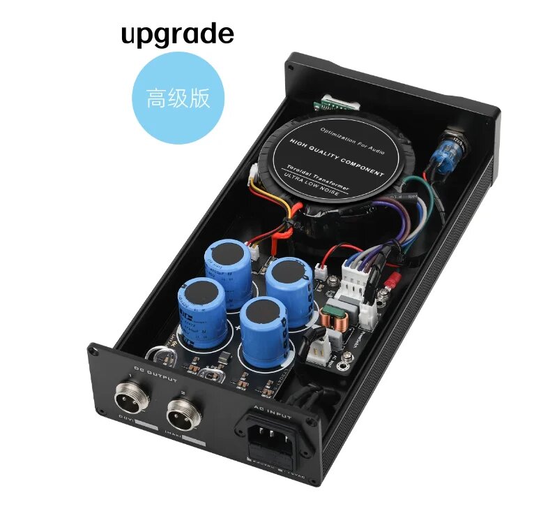 Линейный стабилизированный блок питания GZHYAJIN 80W DC12V Upgrade 230V, DC15V
