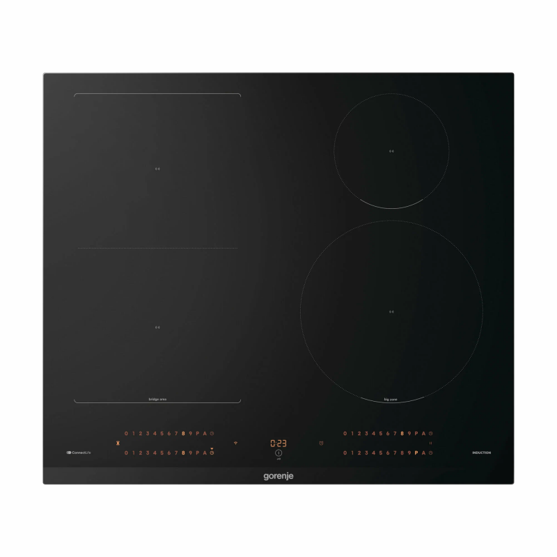 Индукционная варочная панель Gorenje GI6433BCWF быстрый нагрев, автоматические программы, черная