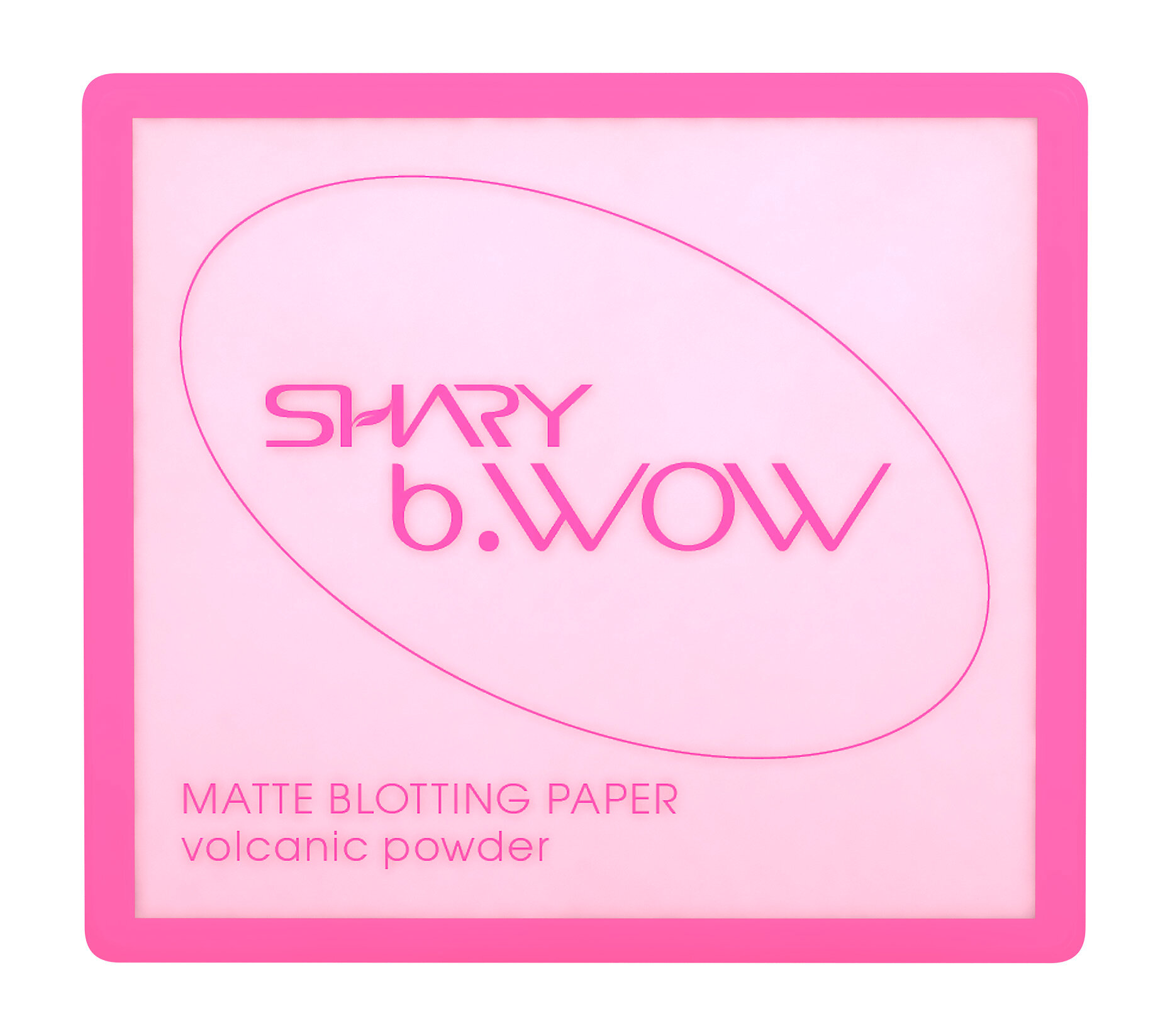 SHARY Матирующие салфетки для лица с вулканическим пеплом с футляром, 120 шт