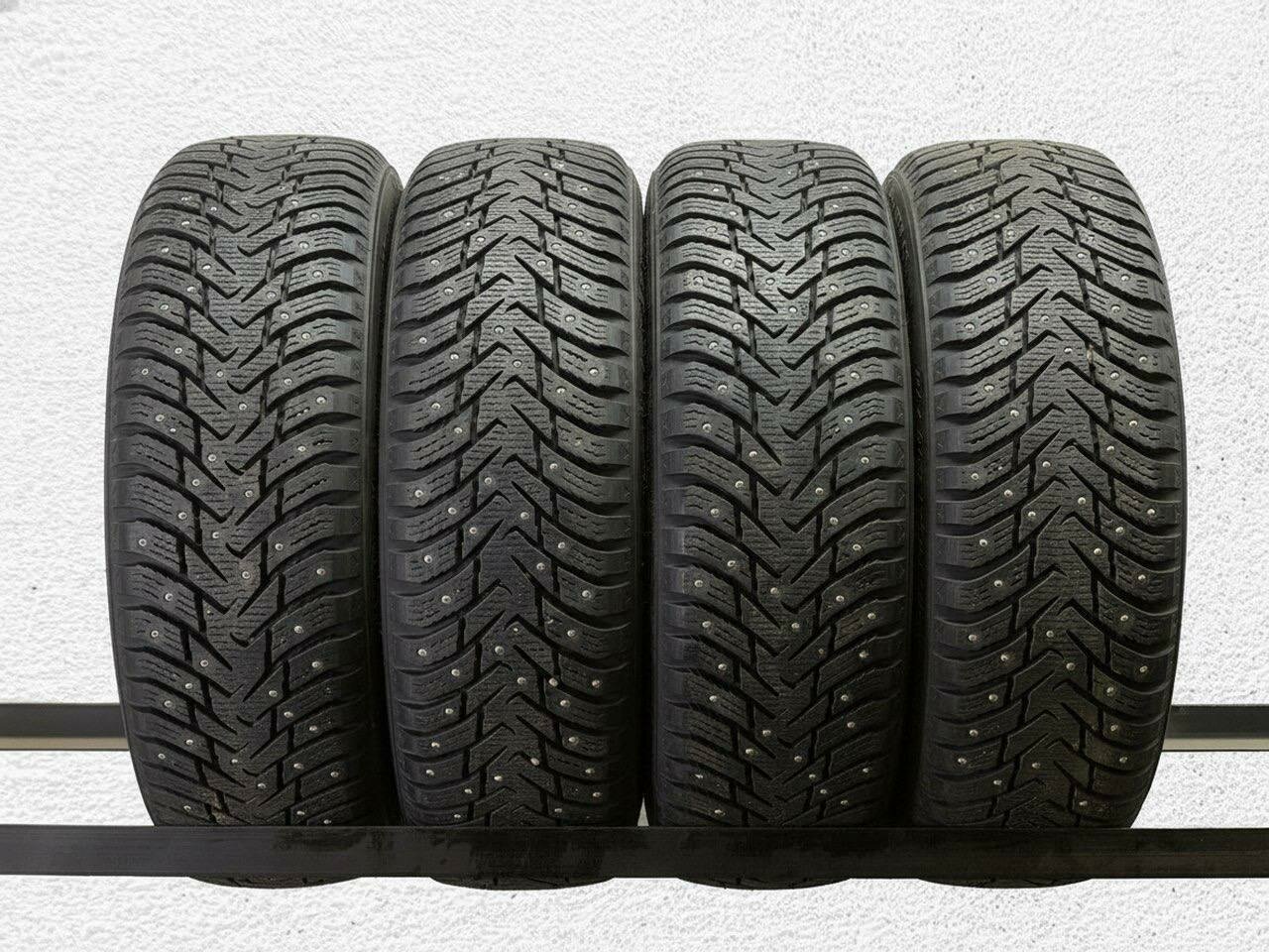 Комплект (4 шт) зимних БУ шин шипованные IKON TYRES Nordman 8 SUV 225/60 R18 10.0% износ PT0009912 TSB050720