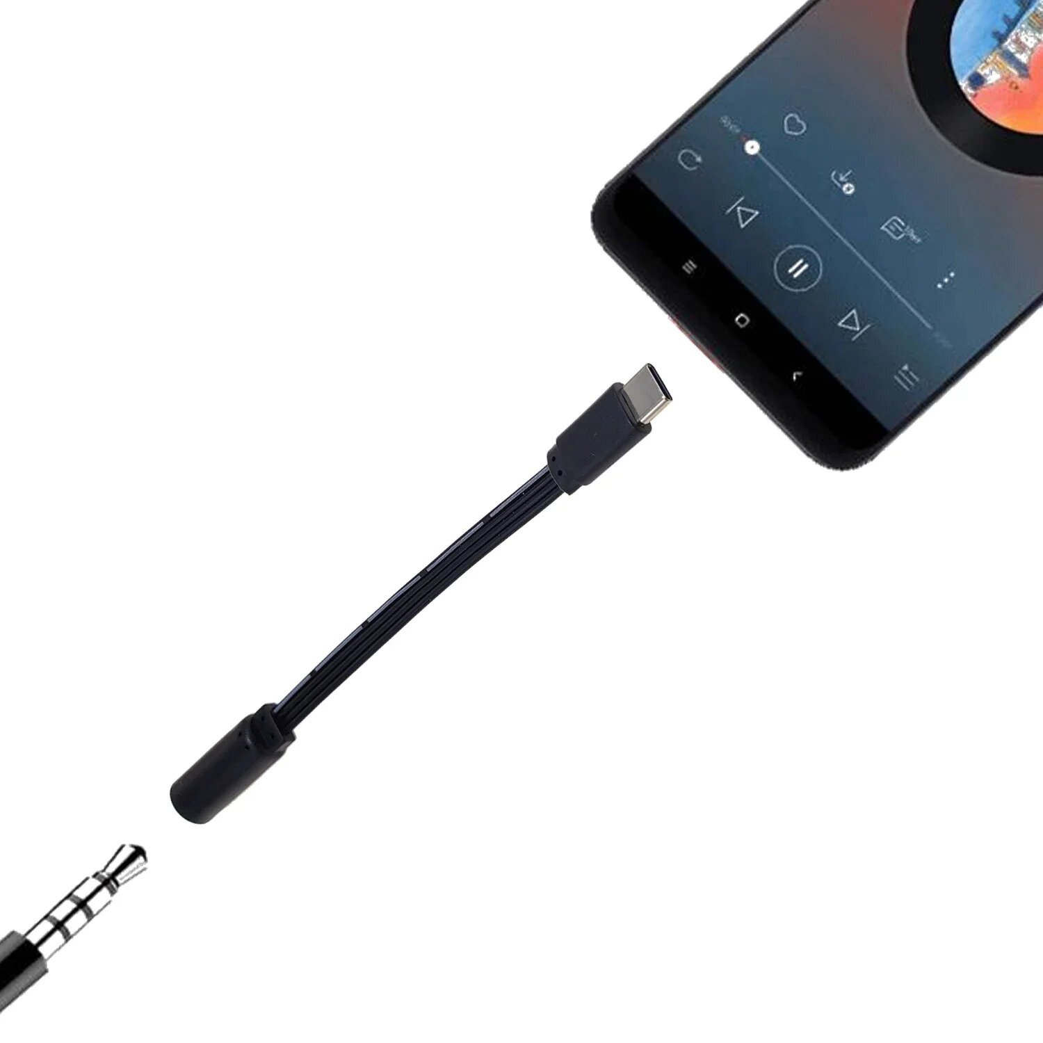 Адаптер USB-C на 3.5 мм LE — фото 1