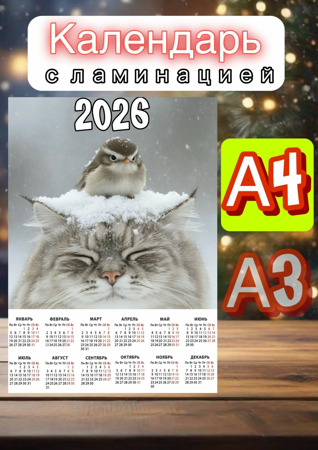 Календарь А4