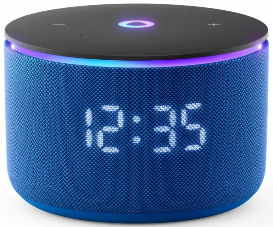 Умная колонка Яндекс Станция Мини 3 Про, Zigbee Blue YNDX-00059BLU
