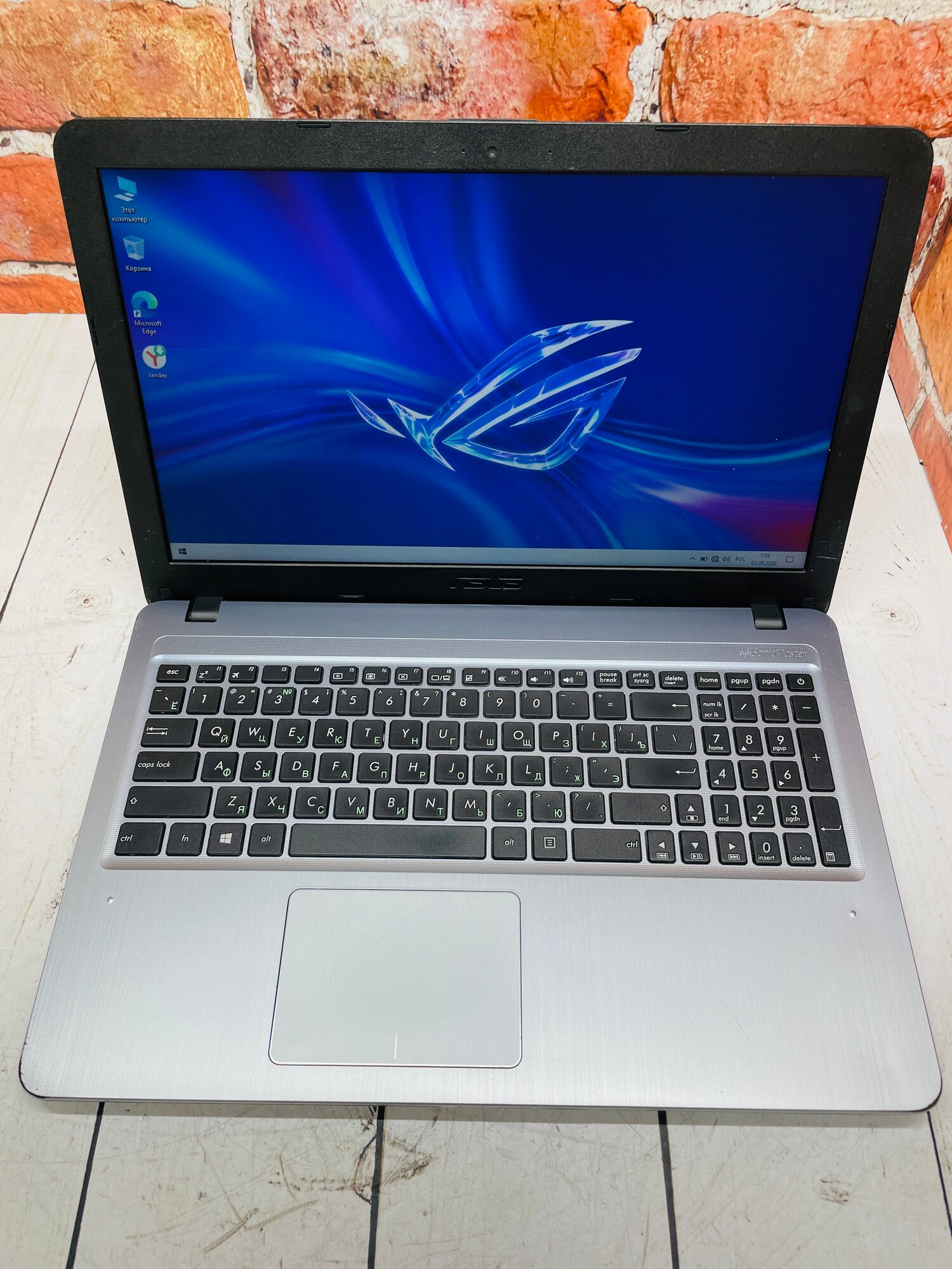 Ноутбук 15,6, Asus X540B, AMD A4 9125, 4 Gb DDR4, 256 Gb SSD, AMD Radeon R3