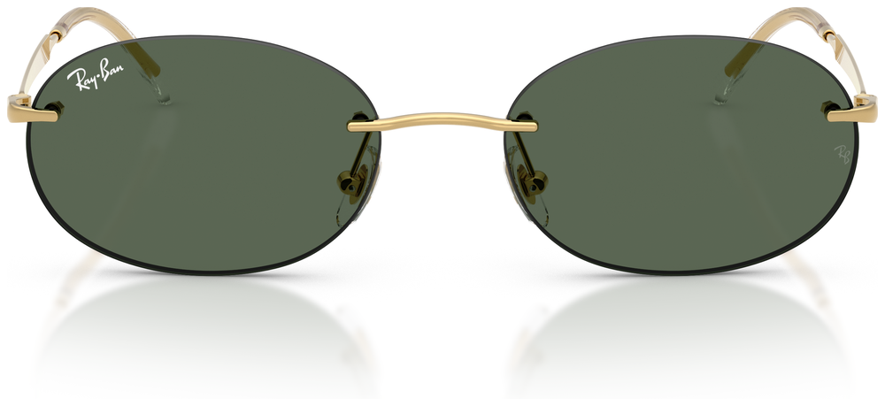 Солнцезащитные очки Ray-Ban, золотой — фото 1