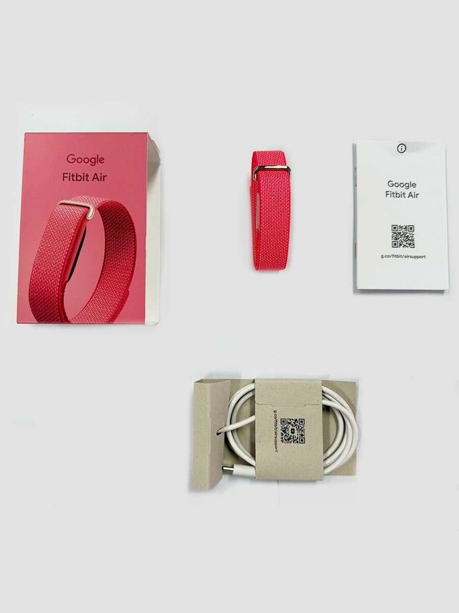 Google Fitbit Air Семидневный срок службы батареи Водонепроницаемость на глубине 50 м Отслеживание сердечного ритма — фото 1