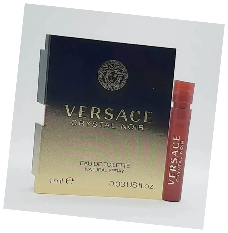 Женский сэмпл Версаче Кристал Нуар 1 мл / Versace Crystal Noir туалетная вода