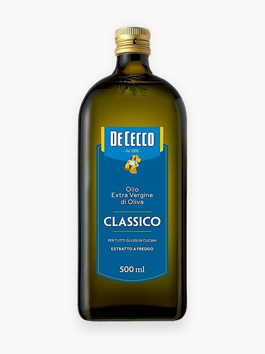 Масло оливковое De cecco нерафинированное, 500мл