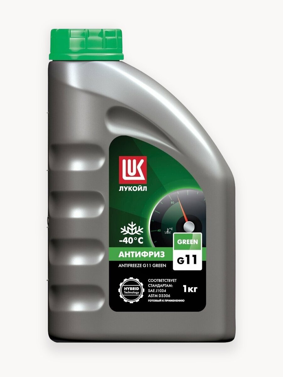 LUKOIL 227387 Антифриз, G11 GREEN, 1кг.