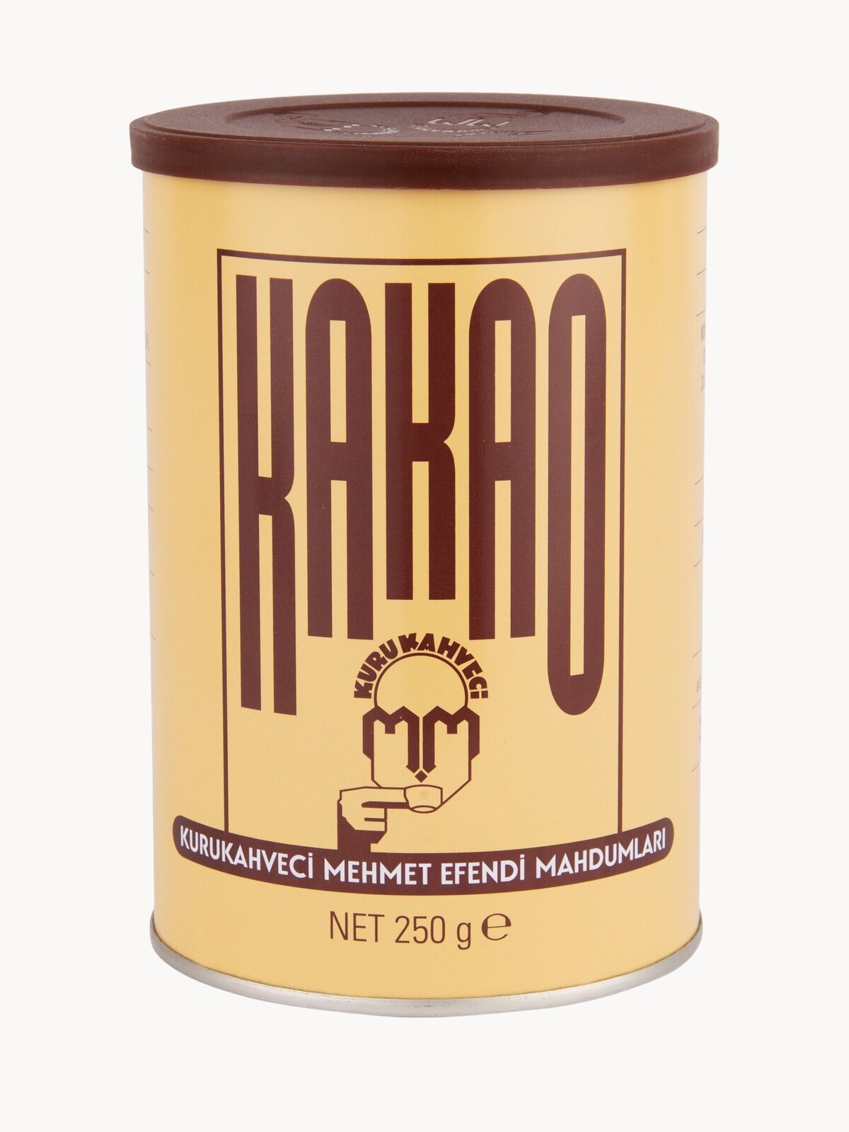 Какао турецкий Mehmet Efendi легко растворимый в жестяной банке 250 гр.