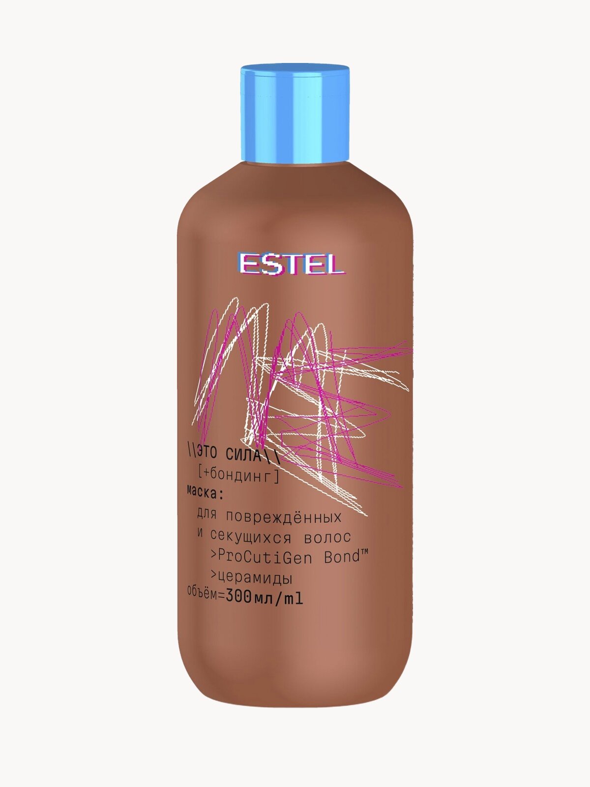 Маска для поврежденных волос восстанавливающая ESTEL ME Это сила 300 мл