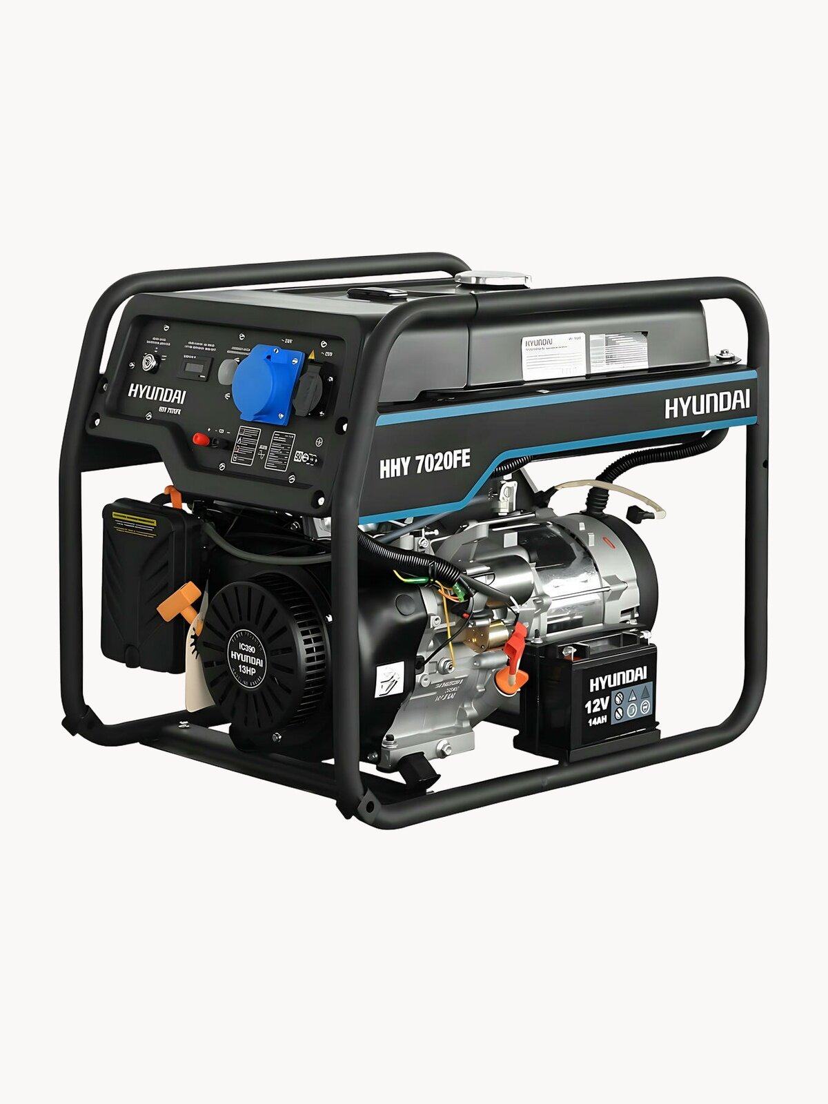 Электростанция бензиновая HYUNDAI HHY 7020FE