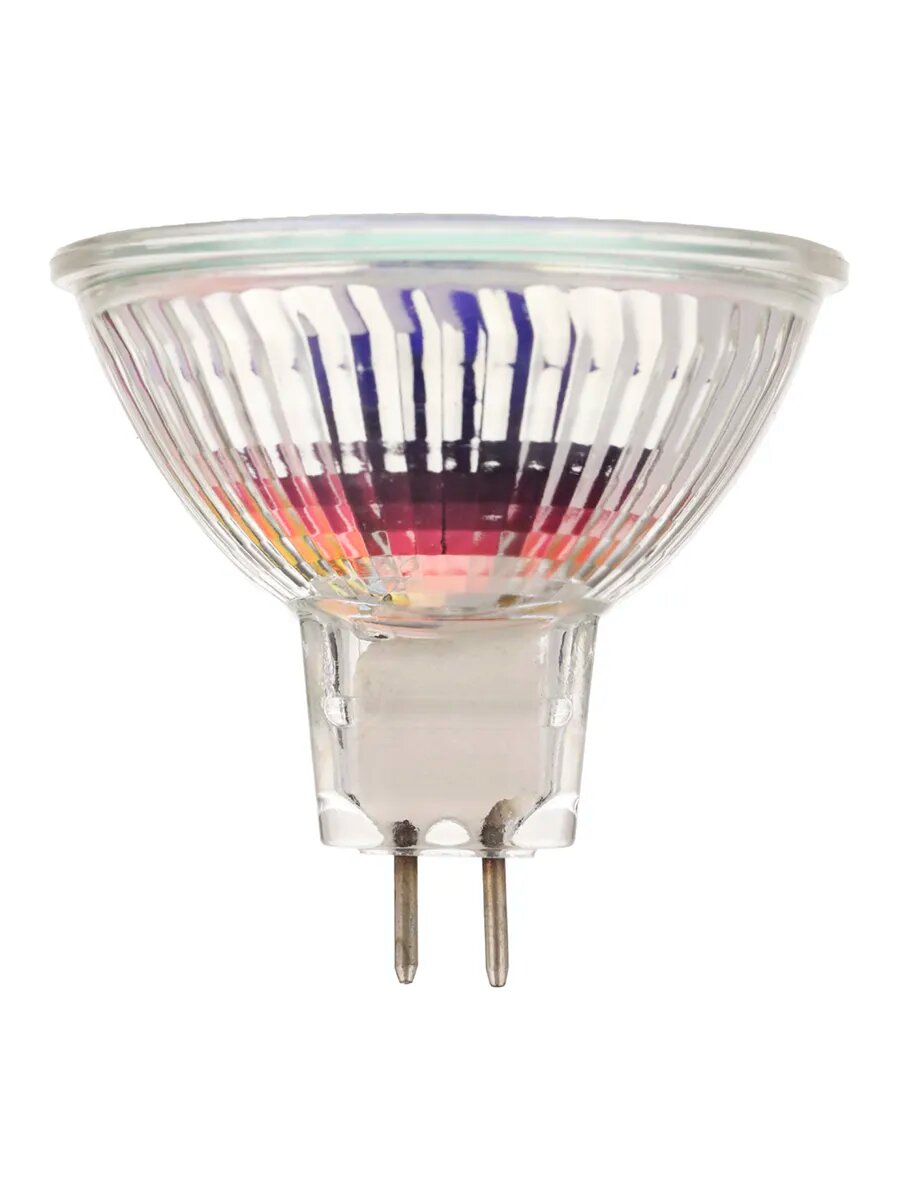 Галогеновая лампа 50 Вт 220 В GU5,3 MR16 теплый свет