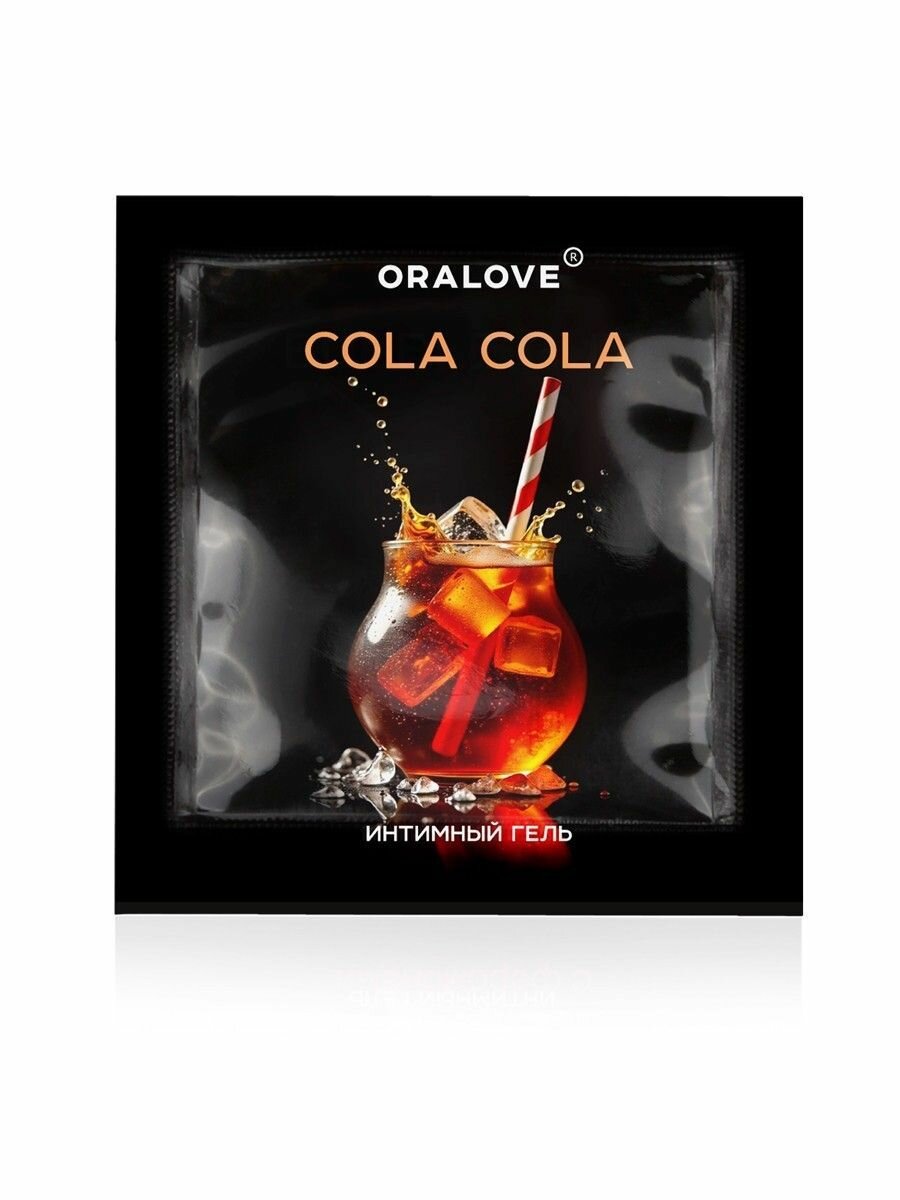 Саше съедобной оральной смазки OraLove с ароматом колы - 3 гр, Биоритм