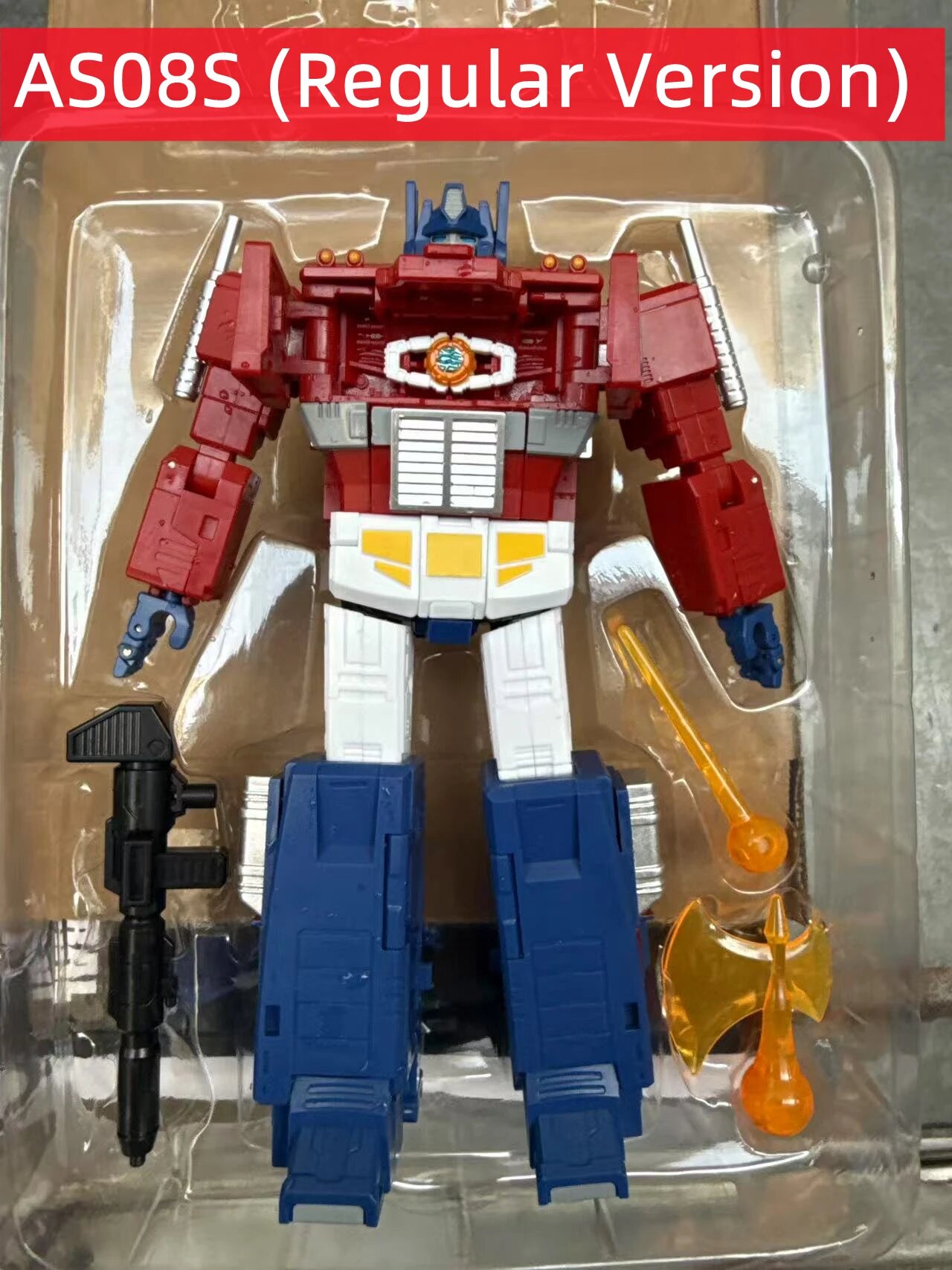 Фигурка-трансформер Commander C-Level AS-08 AS-08S Without Box