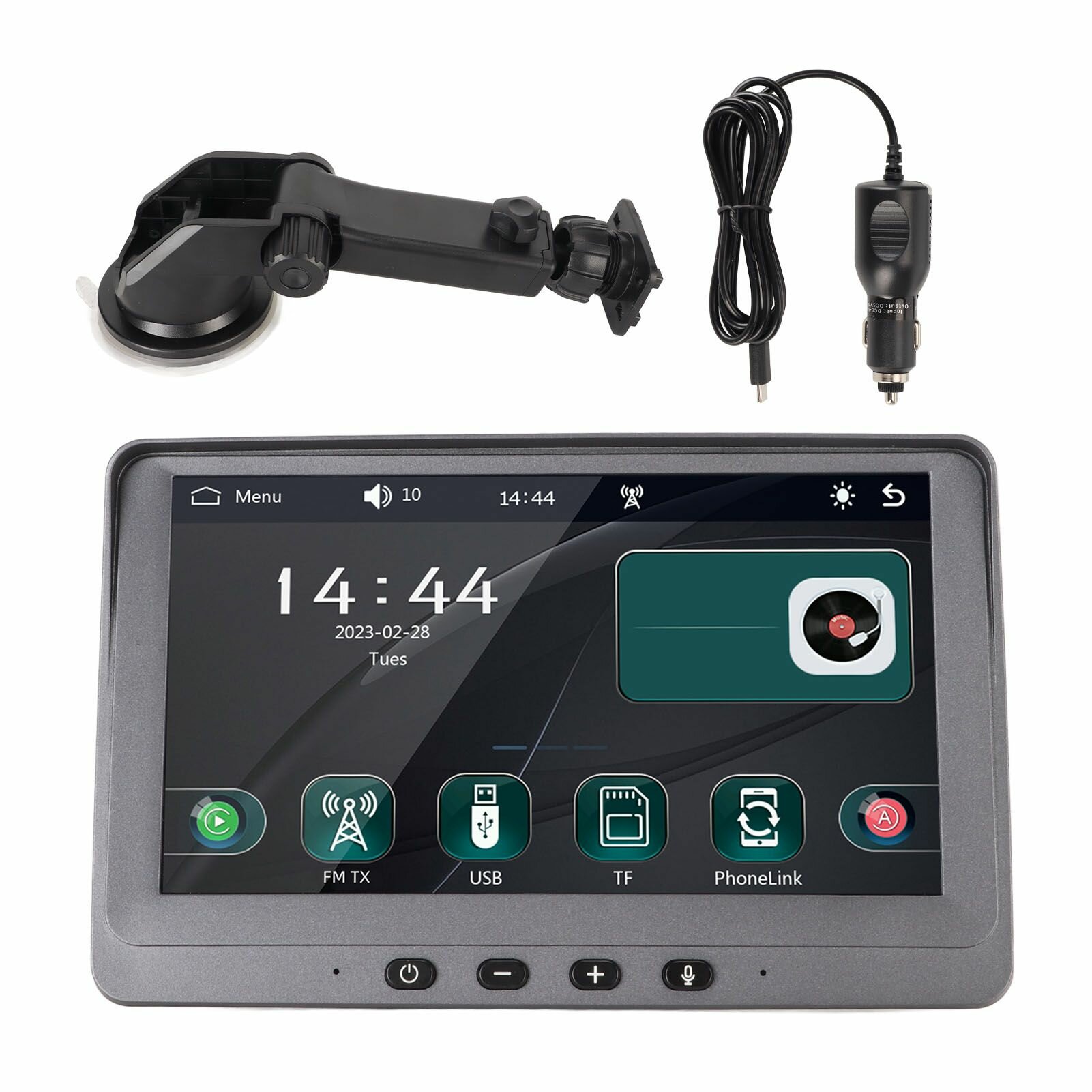 7" мультимедийный плеер, HD, WiFi, Bluetooth, CarPlay