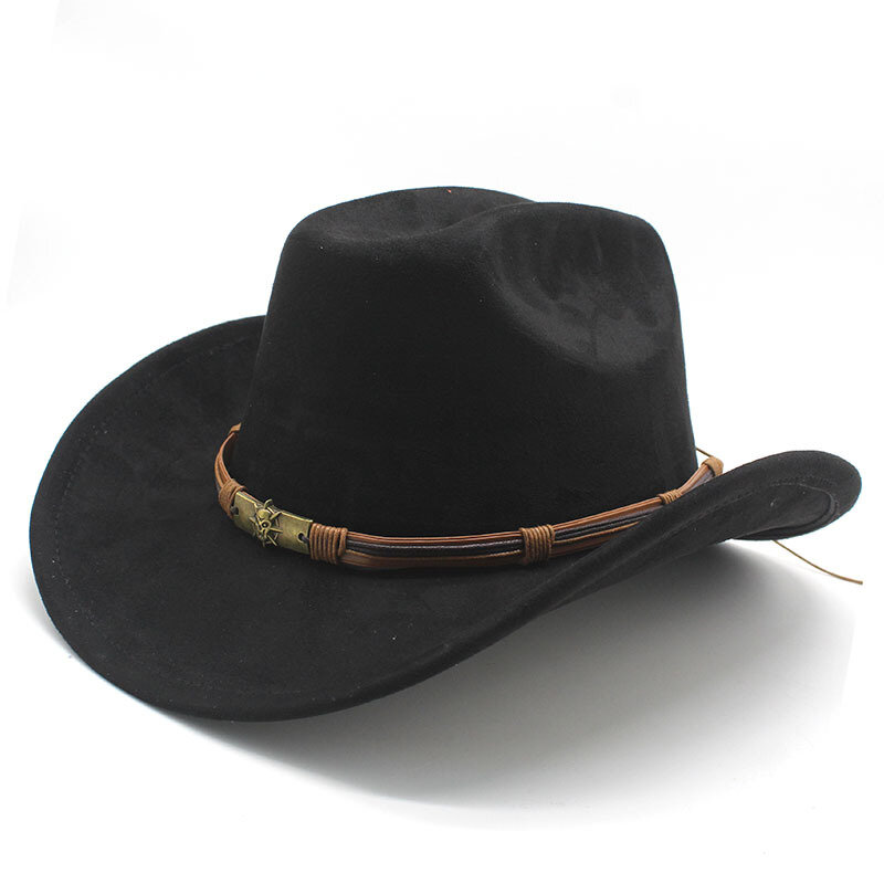 Многоцелевая Джазовая шляпа из шерсти Унисекс Осень Плоский козырёк Шерсть / KK-031