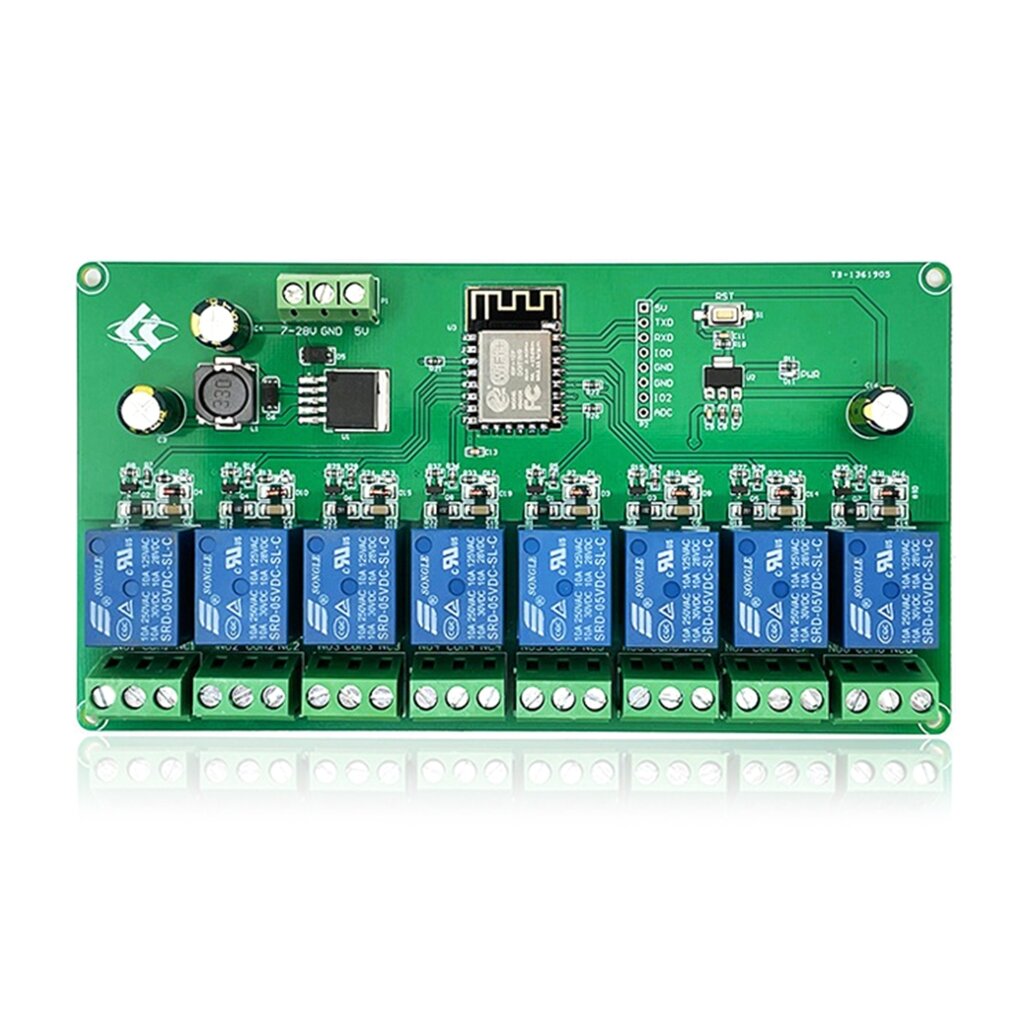 Модуль реле ESP8266 с WiFi — фото 1