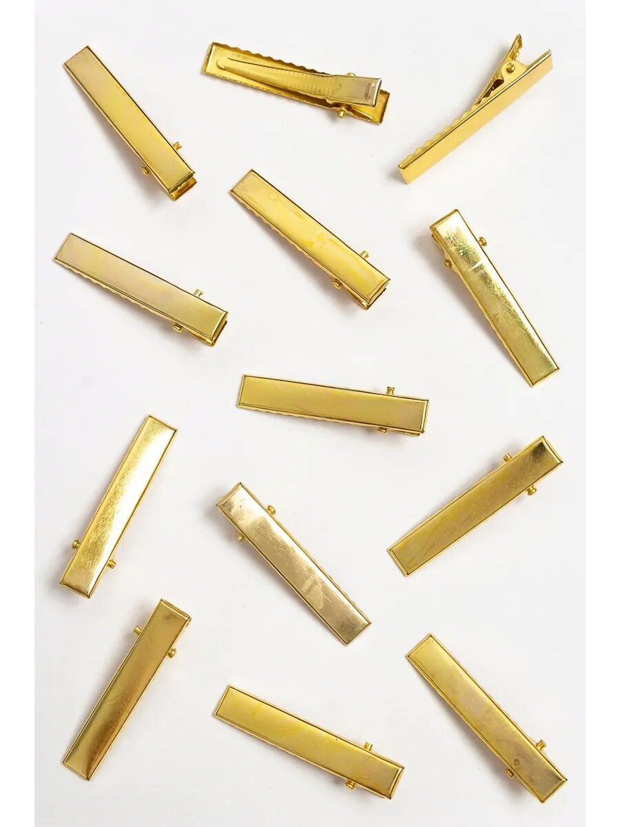 Зажим металлический 5,5 см (10 шт)