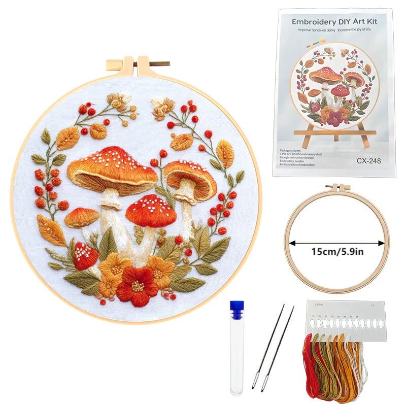 Набор для вышивки тыквы Хэллоуин-День Благодарения Color 2