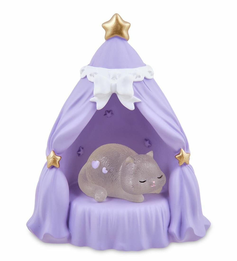 Светильник Спящий котик MF-63/2 Art Home Полистоун