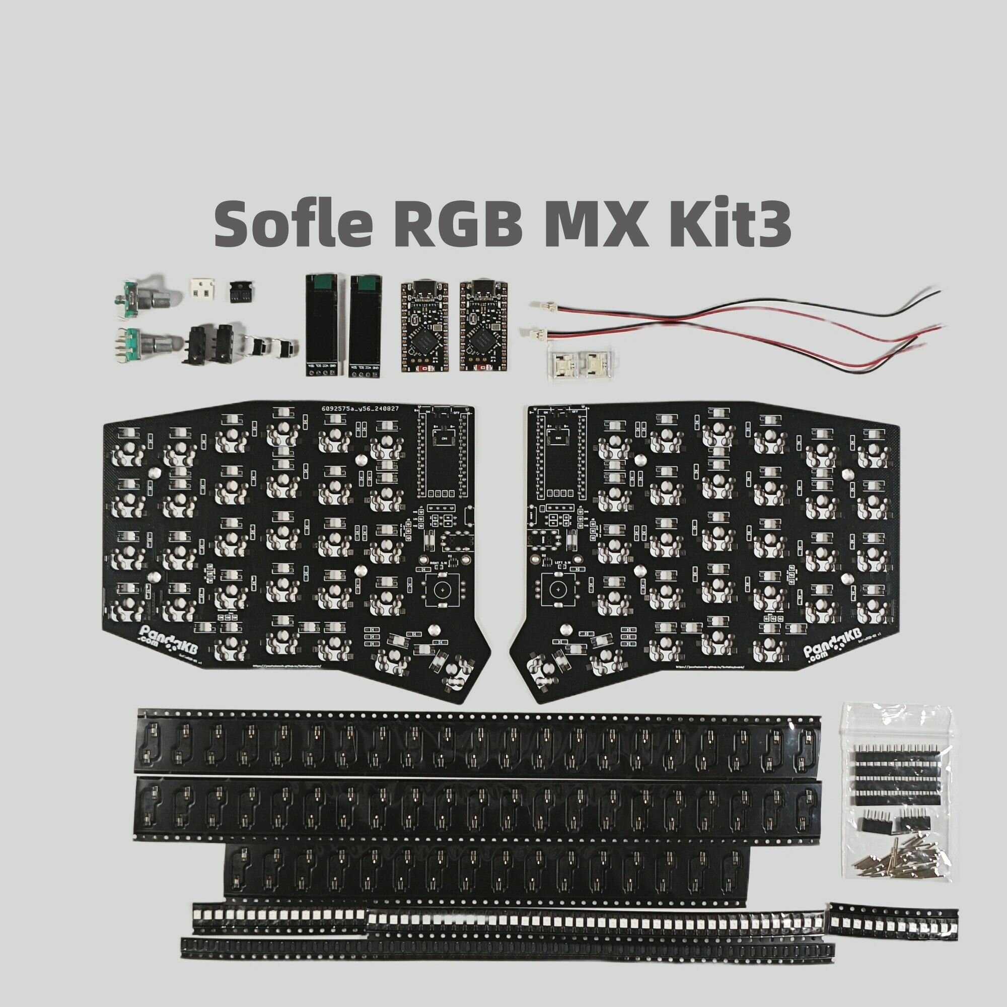 Печатная плата Sofle MX распаянный