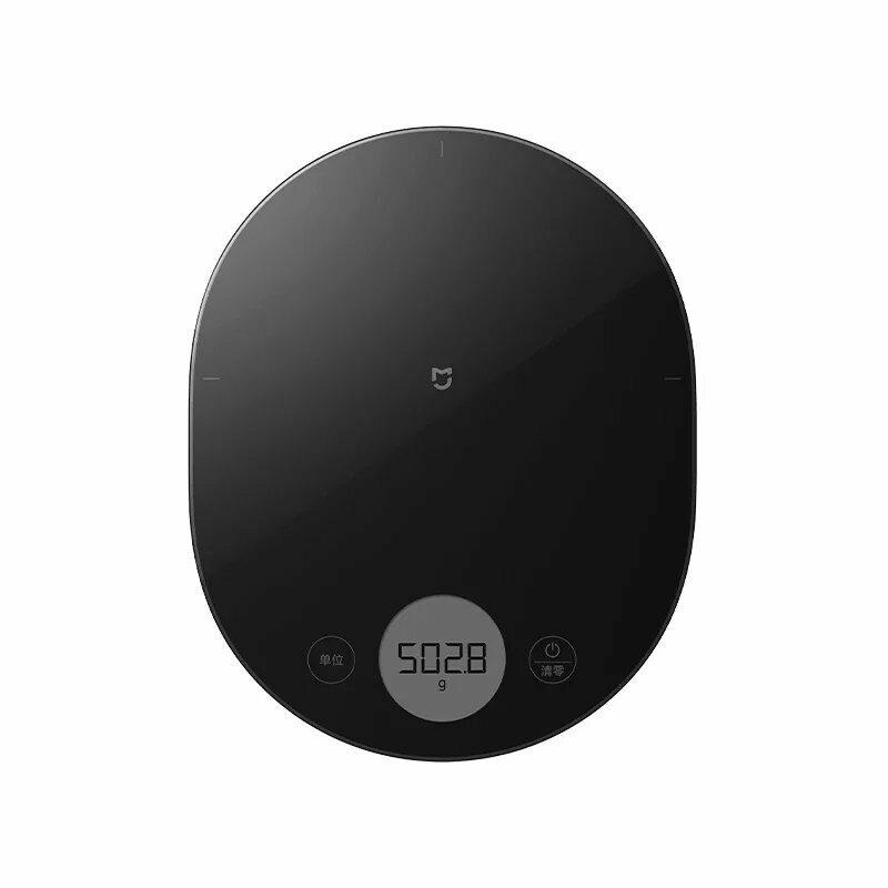 Xiaomi Mijia Кухонные весы, Черный, 1pc NO Battery