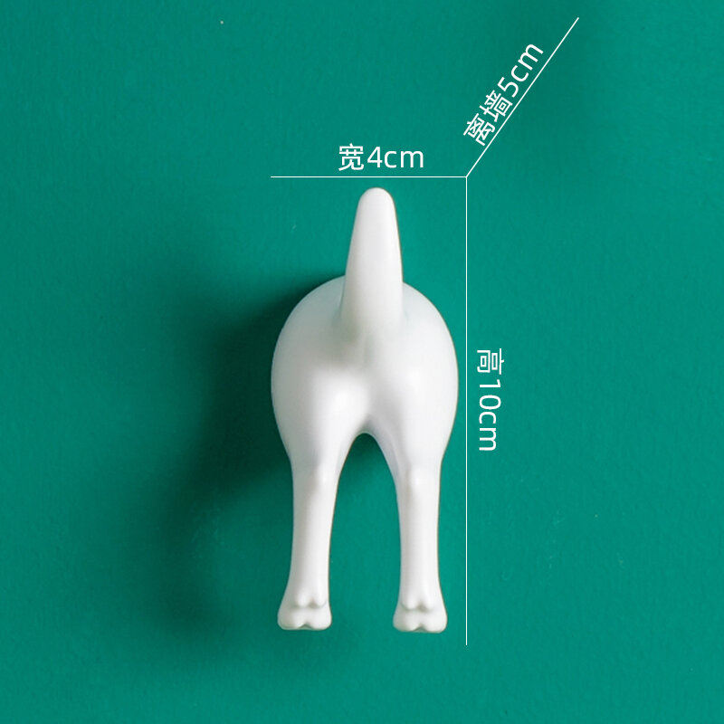 Птичка креативный крючок для украшения стены крыльца для украшения стены ↤↤↤Белый хвостовой крюк
