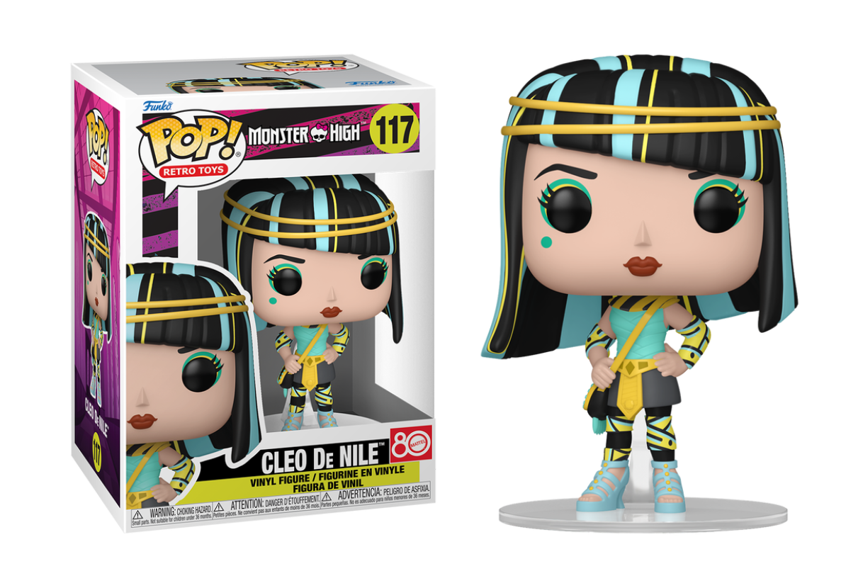 Фигурка Funko POP! Retro toys Monster High - Клео Де Нил 67429 (117) Cleo De Nile