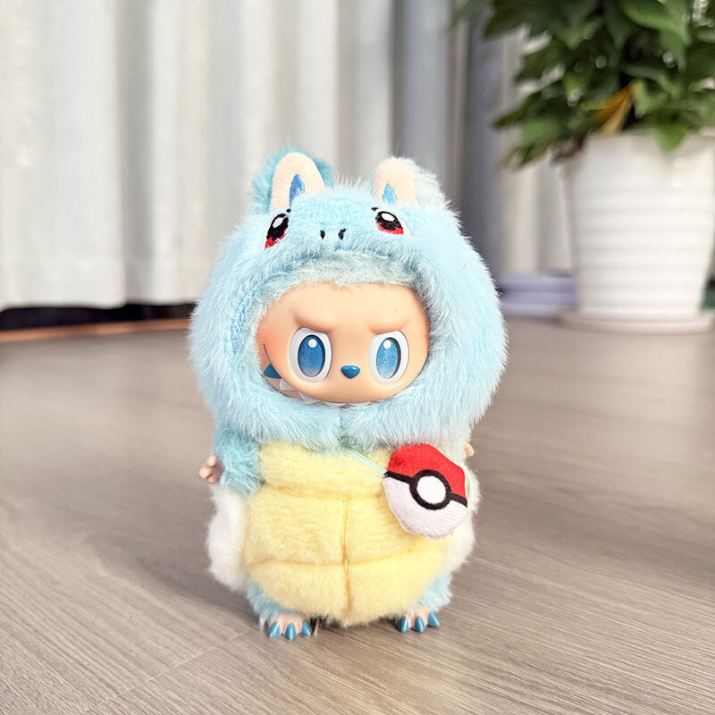 Продажа только детской одежды】Первое, второе и третье поколение подвесок для одежды Labubu, набор детской одежды Labubu, милый набор Pokémon Pikachu