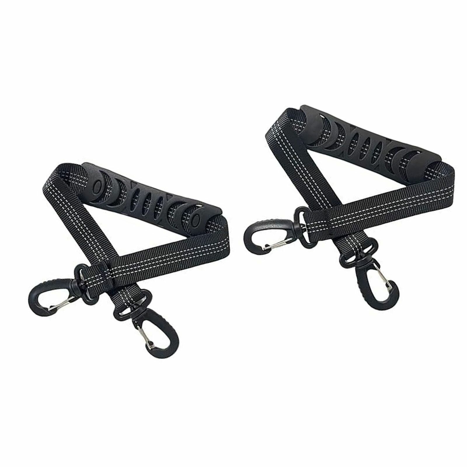 2 нейлоновых крепления для лыжных ботинок с мягкой плечевой поддержкой и антискользящей технологией