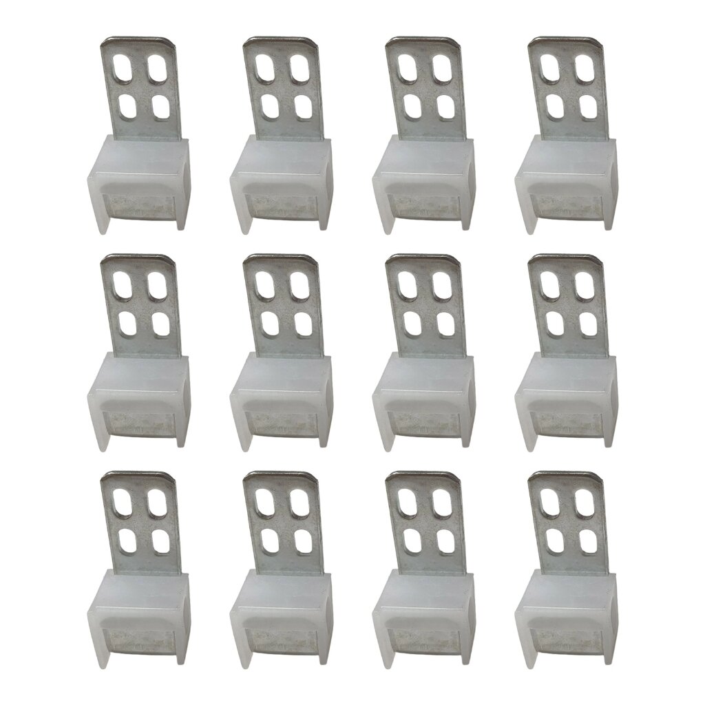 12шт Универсальных пружинных зажимов для крепления диванов, Крепежных элементов для домашней мебели, Прочных пружинных зажимов для диванов и кресел