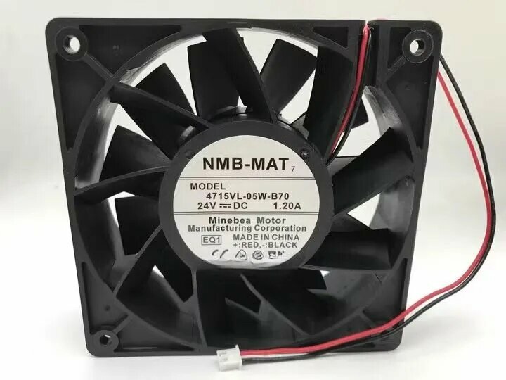 NMB-MAT 4715VL-05W-B70 DC 24V 1.20A большой объем воздуха, инвертор, вентилятор