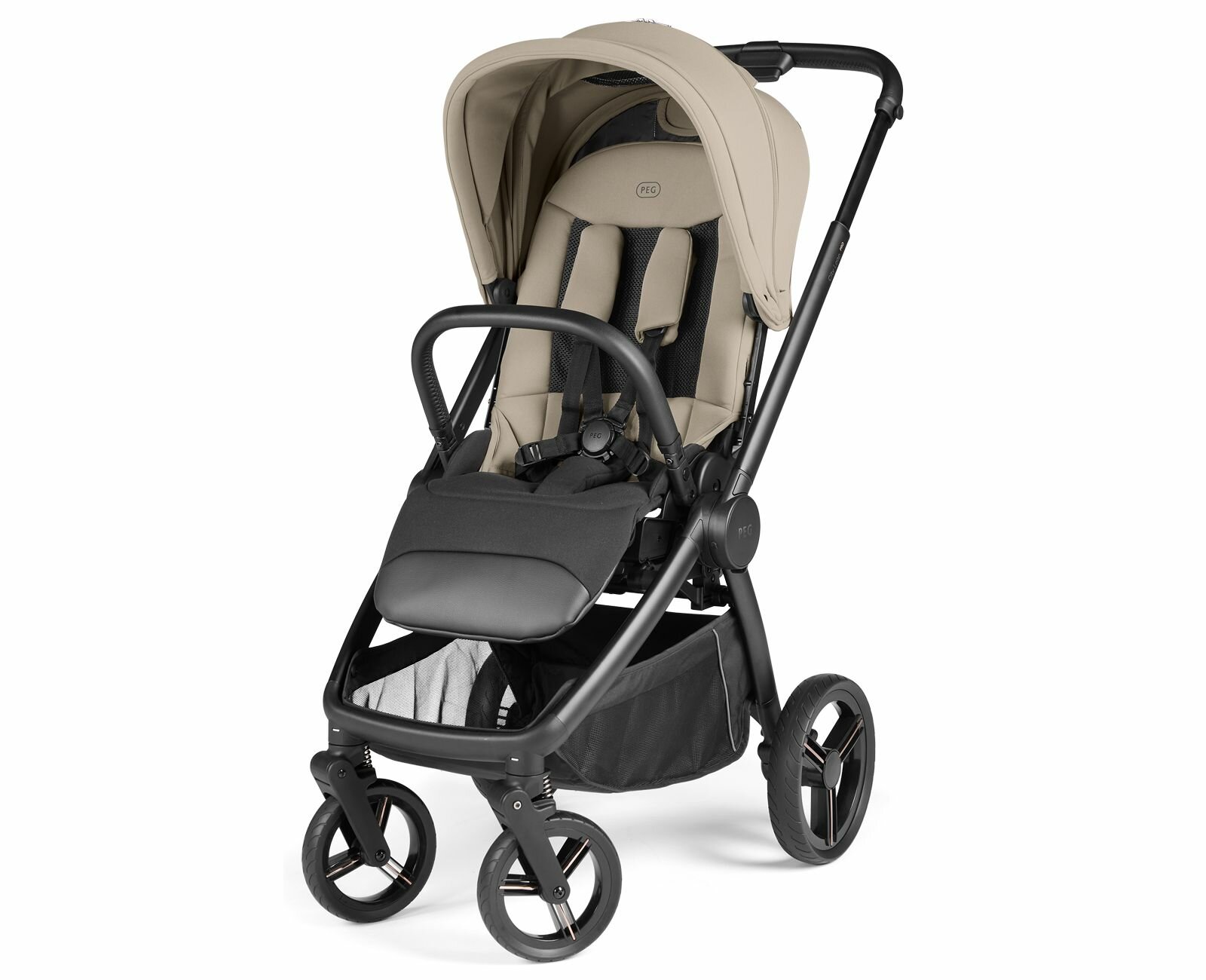 Коляска прогулочная PEG (Peg Perego) City Loop Pro, цвет Vanilla Blend