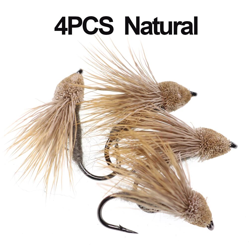 ICERIO Мушки для нахлыста 4/6 шт.