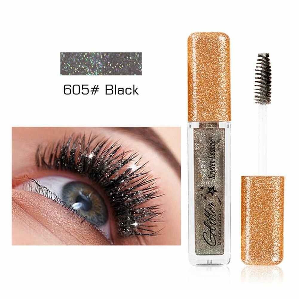 Сверкающая тушь для ресниц Объем и завиток Яркие глаза