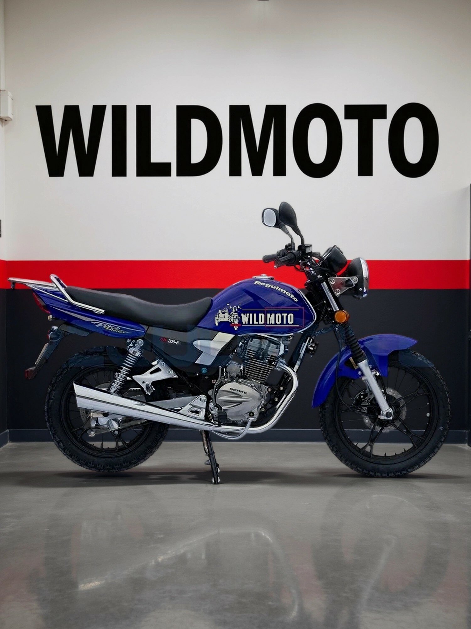 Мотоцикл дорожный Regulmoto SK200-6, 4-х тактный, электростартер, ❗ ПТС ❗