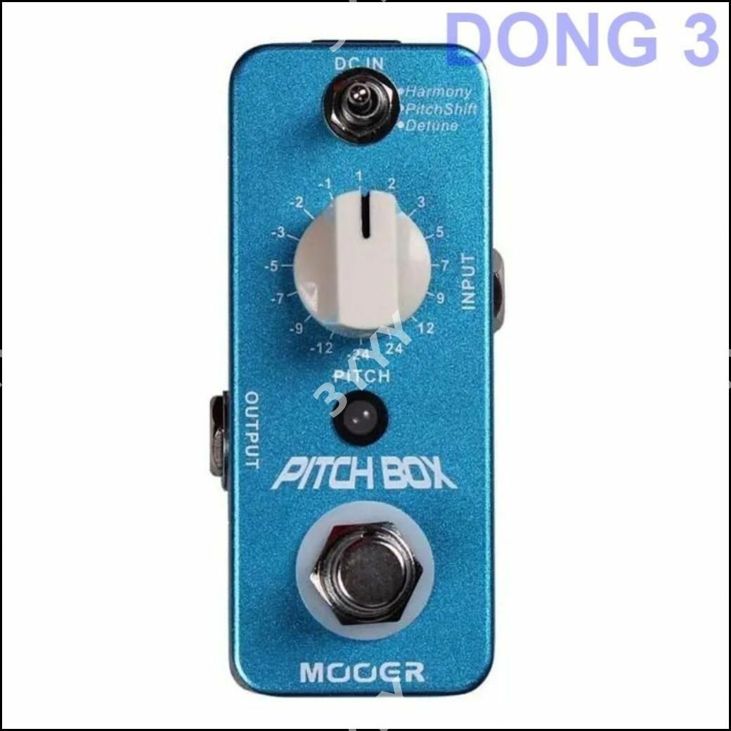 Эксклюзивный Pitch Box от Mooer, педаль