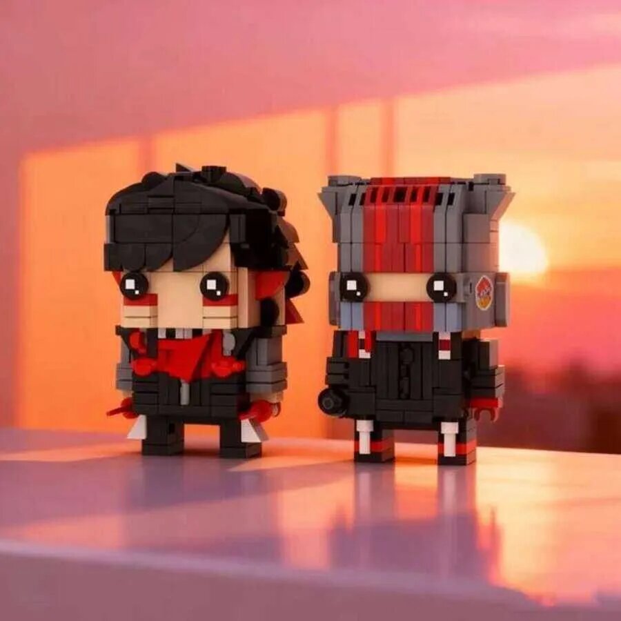 MOC Tyler Joseph Josh Dun Brickheadz набор строительных блоков, для детей 6+