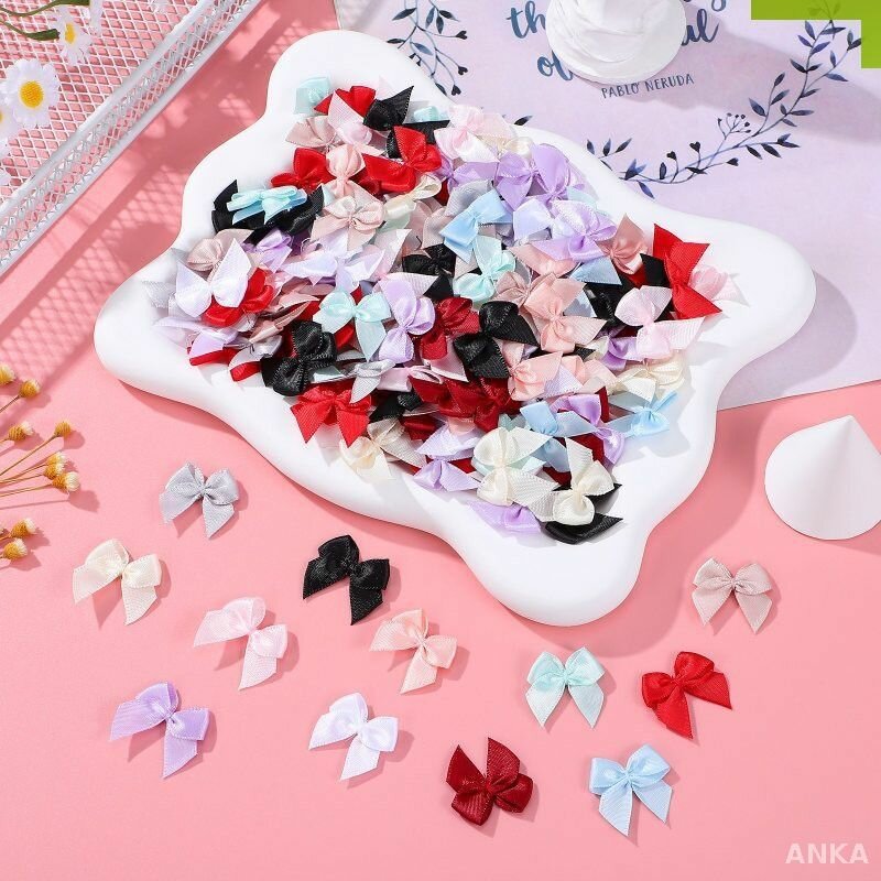 200 шт. Мини-декор маленькие бантики для поделок сувениры для вечеринок
