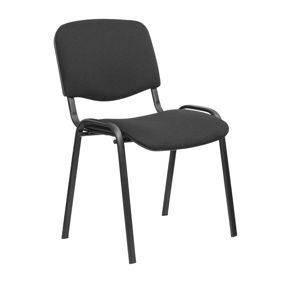 Стул офисный изо В-14/С-11, нагрузка до 110 кг, ткань, черный